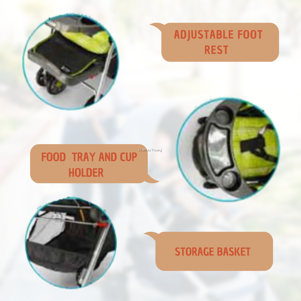 My Dear 18036 Blue Baby Stroller