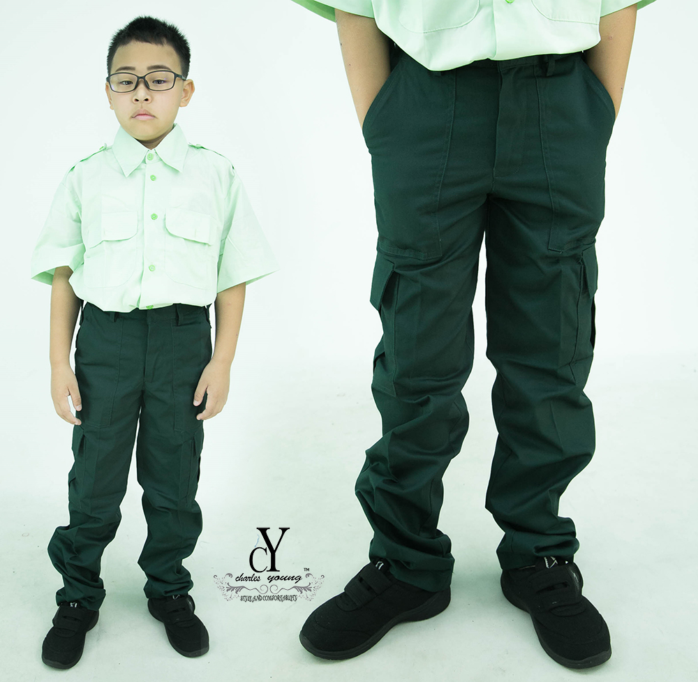 CY 2907 SCHOOL UNIFORM T.SHIRT TUNAS KADET REMAJA SEKOLAH / SELUAR ...