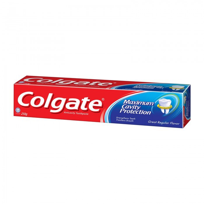 Colgate Maximum Cavity Protection Great Regular Flavor 250g + FREE 1 ...