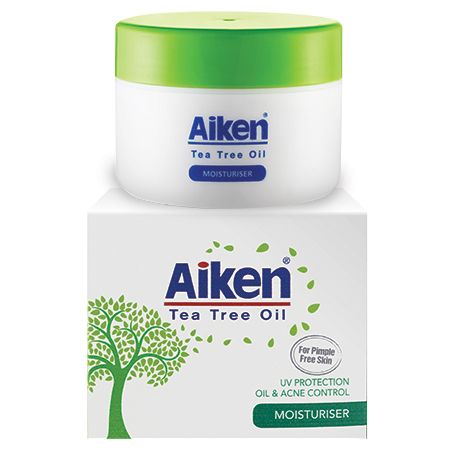 Aiken Tea Tree Oil Uv Protection Acne Control Moisturiser 75ml